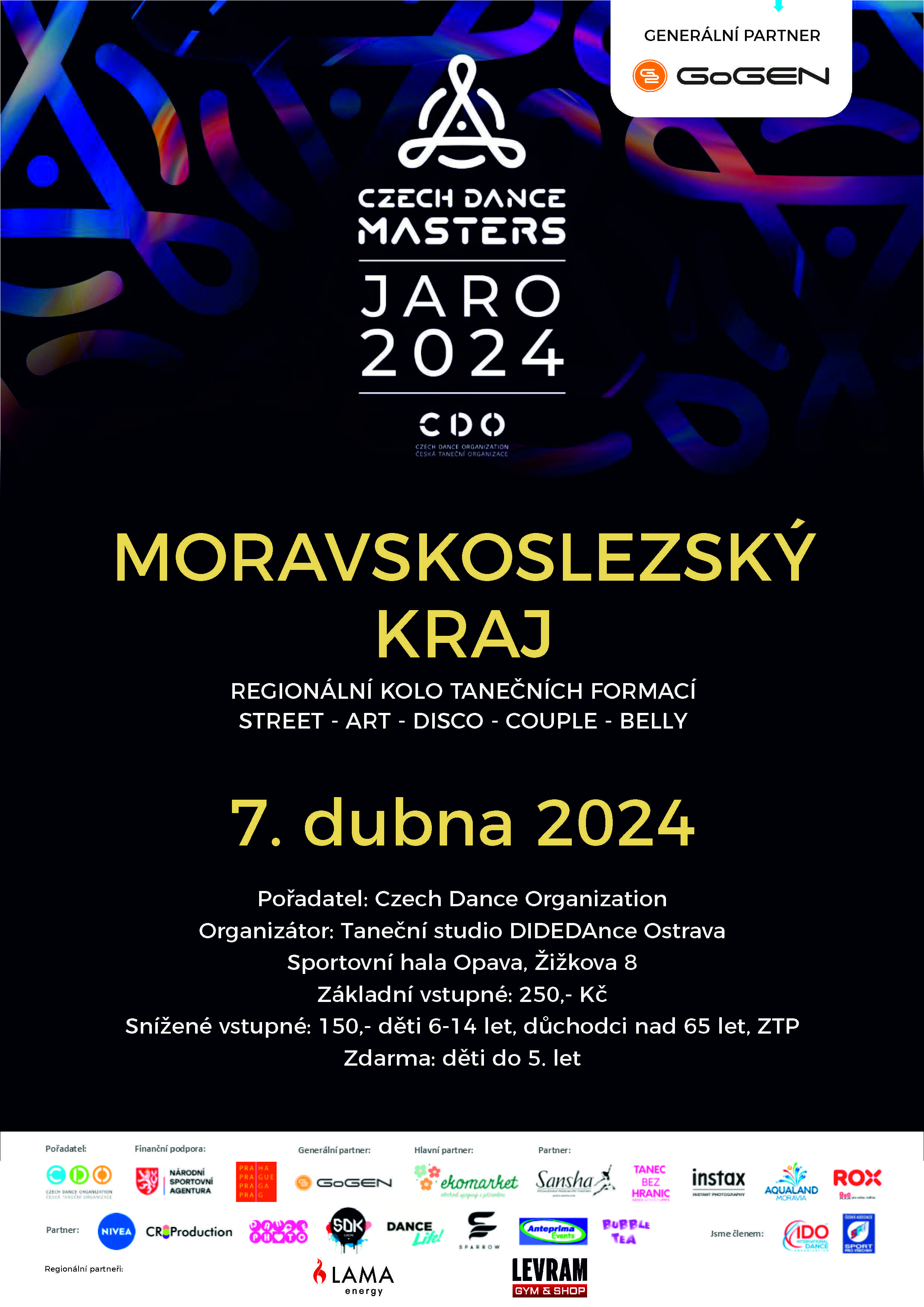 Kalendář – jaro 2024 - Czech Dance Organization