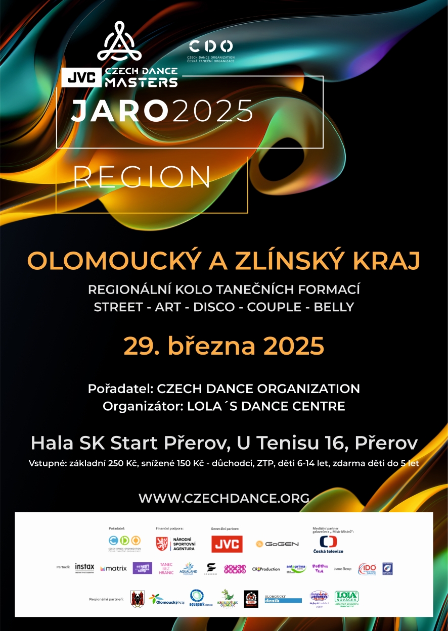 Kalendář – jaro 2025 - Czech Dance Organization